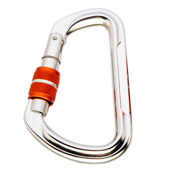 Elevate Your Gear with the Lightweight Aluminum Locking Carabiner